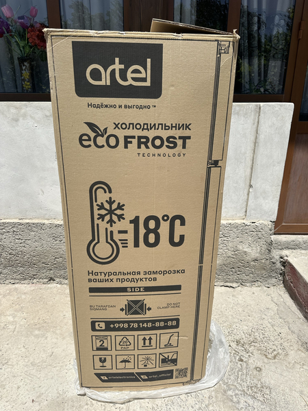 Muzlatgich Холодильник Совутгич Artel HD 316FND Eco Frost Black Mat
