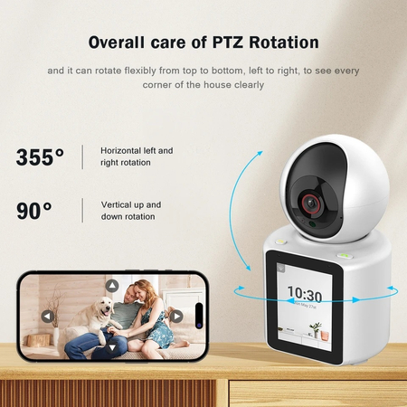 Умная wi-fi камера с видеозвонком FullHD 1080p, Smart Camera WiFi Full