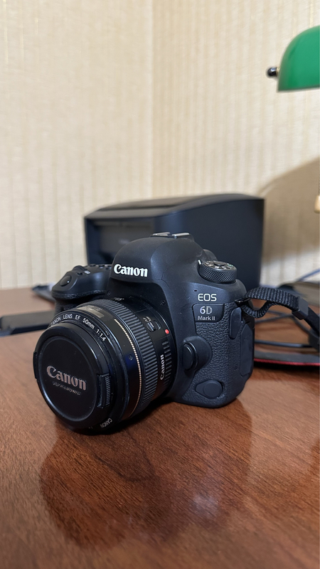 Продаю Canon - EOS 6D Mark II + Объектив Canon 50 mm f 1.4