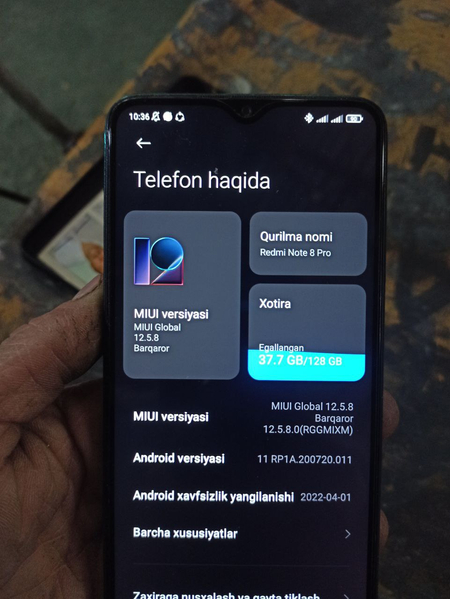 Redmi 8 pro ishlashi zor