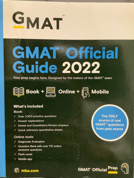 Книги для подготовки к экзамену GMAT версия 2022