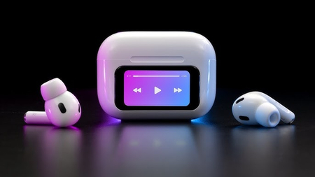 Display airpods - barcha telefolarga ulanadi