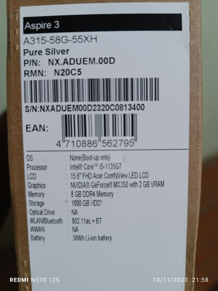Noutbuk Intel Core i5