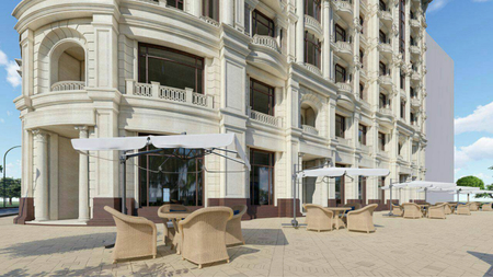 ЖК Милано 3/6/10 100кв.м коробка