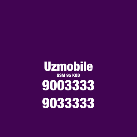 Uzmobile gold chiroyli raqamlari/ Золотые красивые номера Узмобайл
