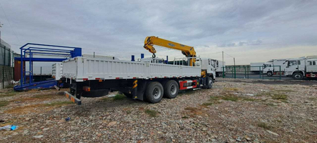 Манипулятор FAW JK6 320 от кучи ва 12 тонна стрела XCMG сотувда тайёр