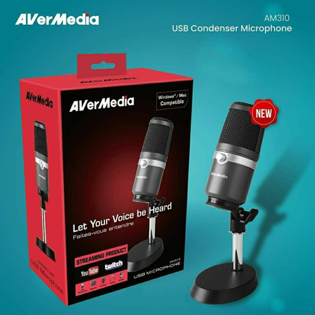 СКИДКА! Avermedia AM310 USB Универсальный Микрофон