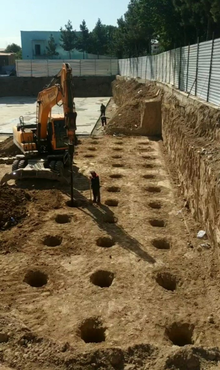 Буреня под свай Deep Soil Mixing - DSM)