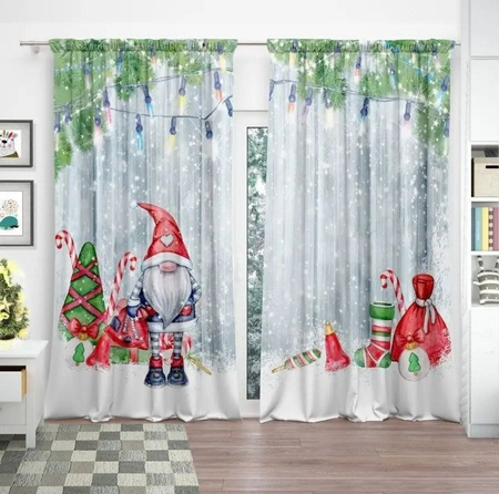 Новогодние шторы