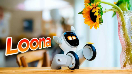 Robot loona aqillli suniy intellekt bilan taminlangan