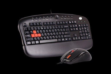 Игровая клавиатура + мышь A4-Tech KX-2810BK   