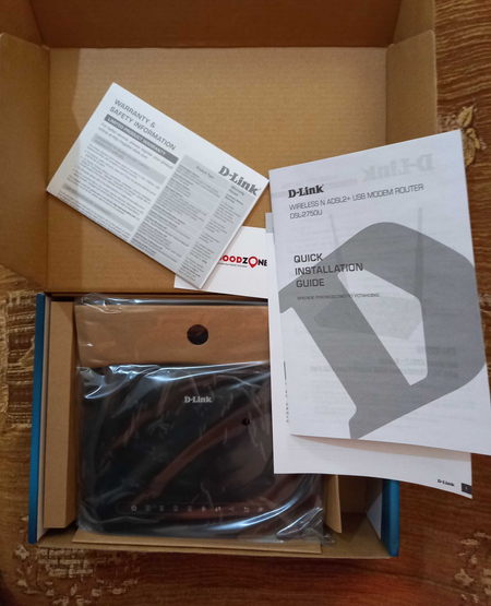 Wireless N ADSL2+ USB Modem Router
D-Linc