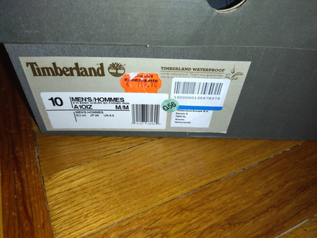 Мужские ботинки из натурального нубука TIMBERLAND привозные оригинал