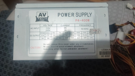 Продам блоки питания для пк 400W и 550W