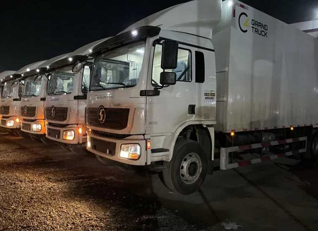 Shacman furgon FURGON 9metr va 7.5 metr