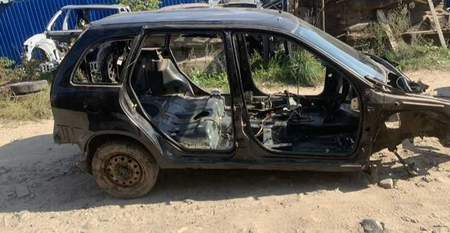 Lada Kalina радной завадской цвет кузов детали