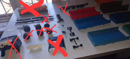 Запчасти на модели камаз 1/43