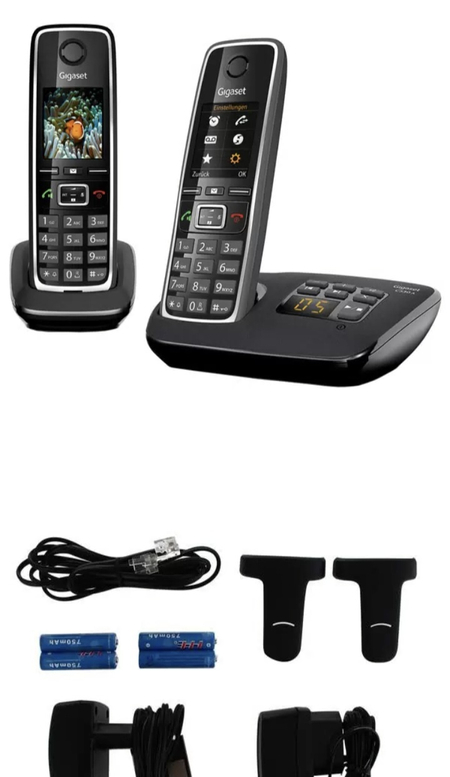 радиотелефон gigaset c530a duo автоответчик