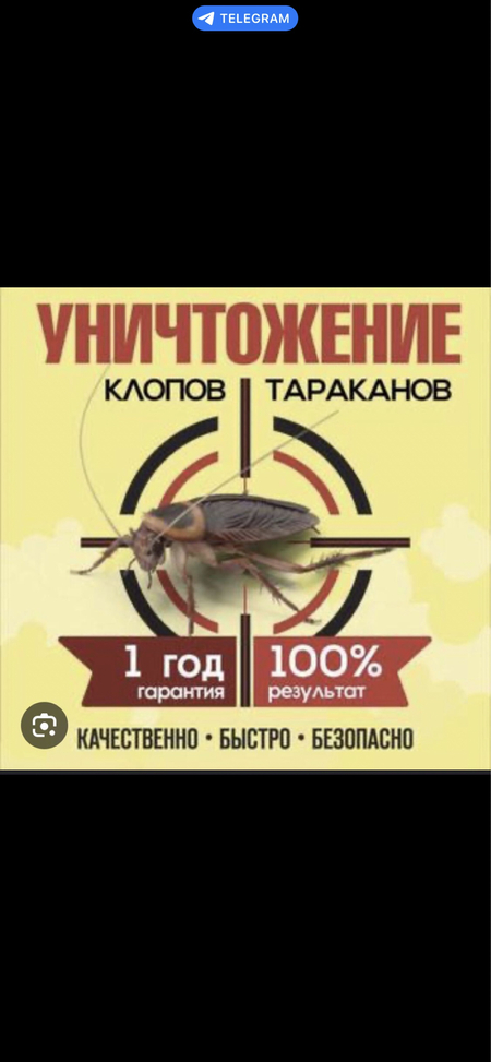 Iдизинфекс клапов таракани