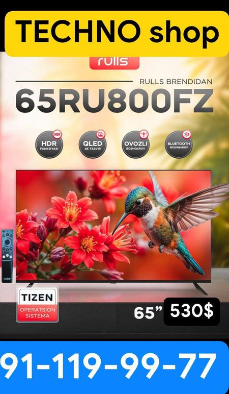 TOSHIBA 100 smart vidda/kinoteatr/tv/телевизор/тв