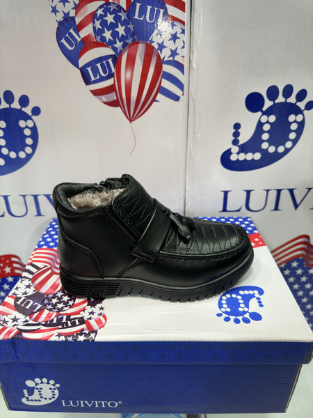 зимняя обувь мужская полусапожки Luivito