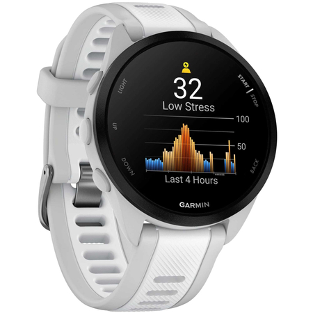 Спортивные часы Garmin Forerunner 165 Mist Gray/Whitestone с Amoled