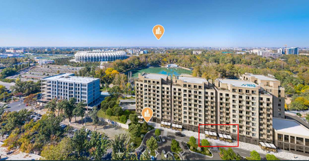 АРЕНДА NRG Park коммерция с террасой 1 линия 185м2. Без комиссии