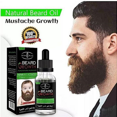 Beard oil - erkaklar uchun maxsus - soqol chiqarish uchun