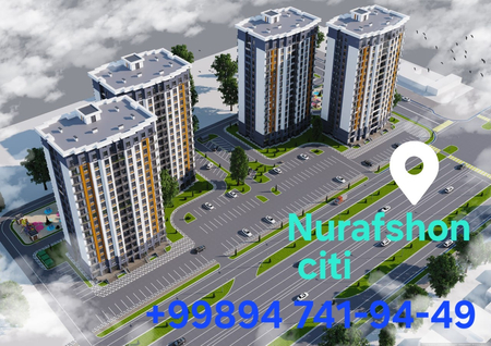 Aqilli Shahar Nurafshon Cityda yangi inshootlar
