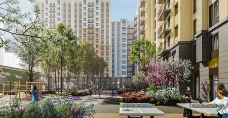 Срочно продается 1 комн. в новостройке Assalom Bog`lar от Голден Хаус
