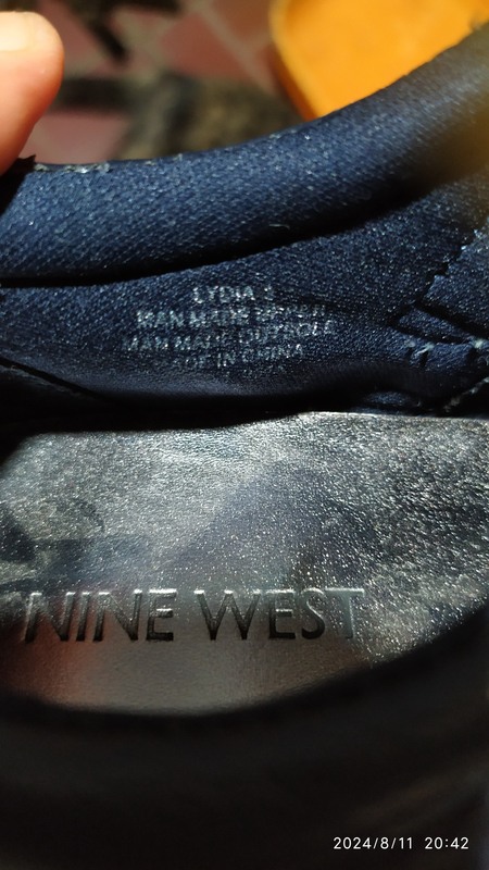 Фирменные туфли NINE WEST из натуральной кожи