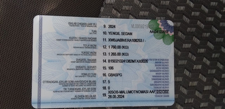 Qora Cobalt Sotiladi 2024