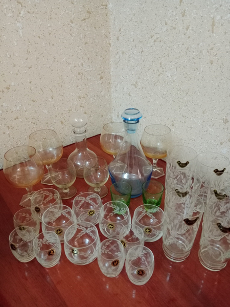 Stakan nabor, grafin