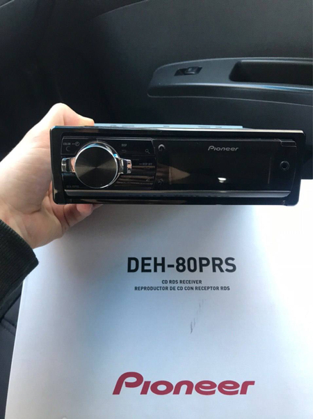 Продаётся магнитофон  Pioneer Deh 80 prs, Азия версия без Bluetooth.
