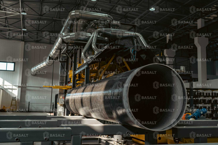 Bazalt kompozit quvurlari 6m diametri 700mm naporli\naporsiz
