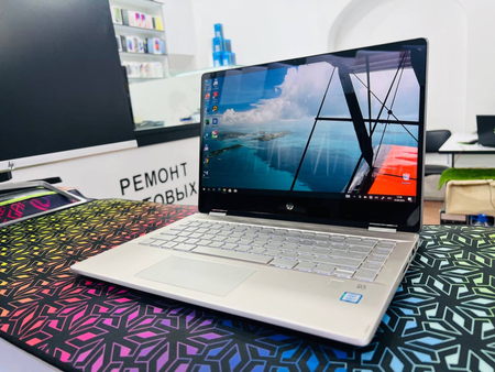HP PAVILION x360 core i5-8gen 8GB/256GB SSD