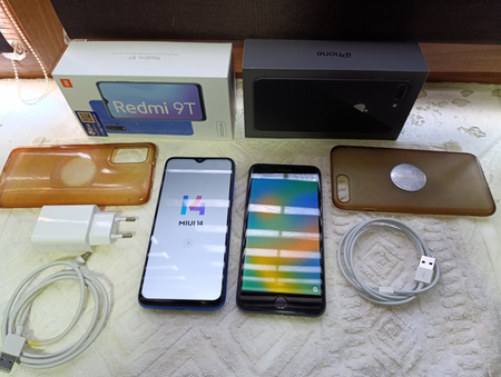 iPhone 8 Plus 64 | Redmi 9T 64 ideal