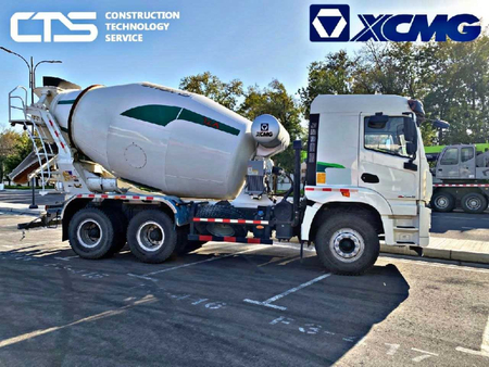 Автобетоносмеситель XCMG-G10V на Метан газ