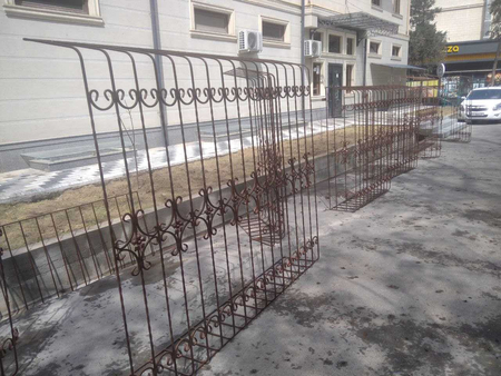 ограждение решетки ковка.
