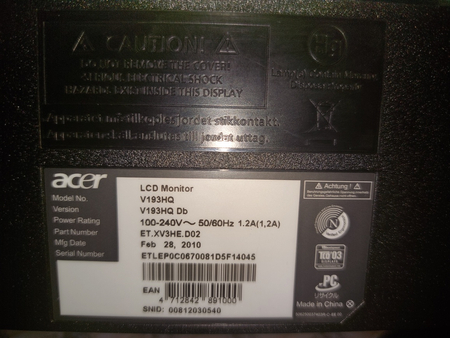 Монитор Samsung S19D300 19