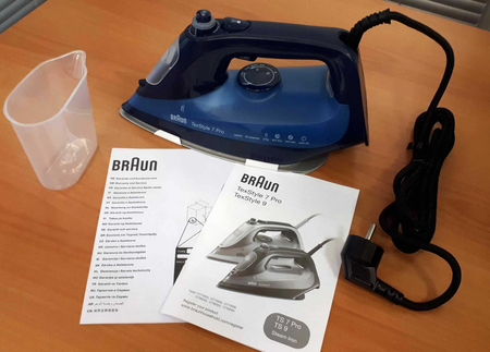 Паровой утюг Braun TexStyle 7 SI7160BL