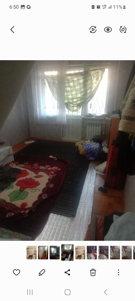 Арендага 1хонали  3мик  раенда берилади
