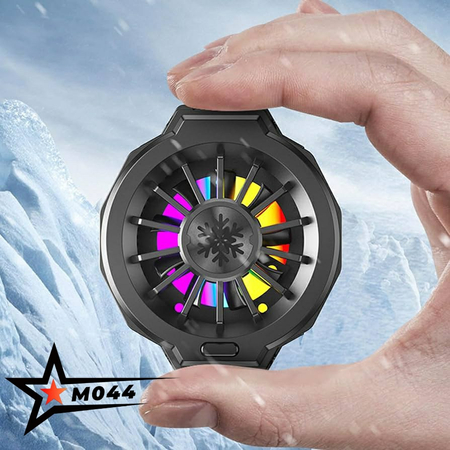 Кулер для Телефона RGB PAO Mobile Radiator Cooling 
Охлаждающий Вентил