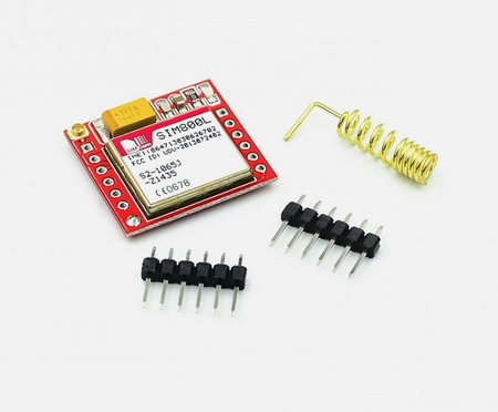 SIM800L sim karta o‘rnatuvchi modul mikrosxema