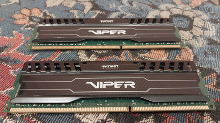 Оперативная Память DDR3 Patriot Viper 16GB (2 X 8 GB) 1866 MHz.