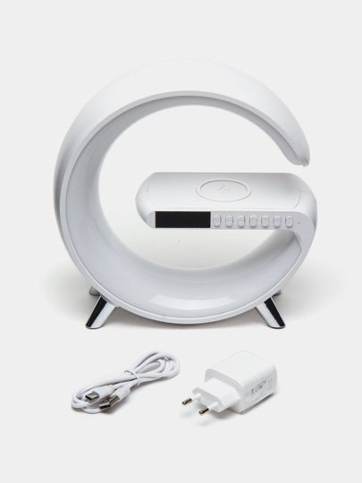 Wireless budilnik bluetooth zaryadka 3tasi birda