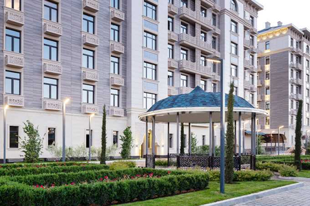 Novza Goldenhouse! Сдается 2x ком квартира!Озелененный внутренний двор