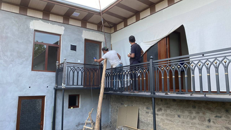 Reshotka.Решотка.Решётка.Kazerok.Balkonga g''isht teramiz