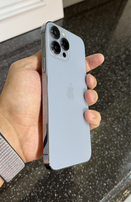 Iphone 13 PRO MAX ideal 2 simcard.  Full Komplekt “Sierra blue”