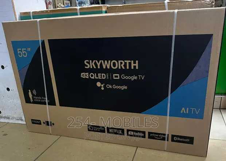 Телевизор SKYWORTH 50/55 Smart TV , Google TV , бесплатный доставка
